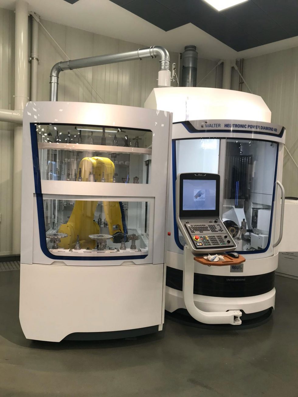 Incorporamos la Walter Heliotronic Power Diamond 400 a nuestra fábrica ...